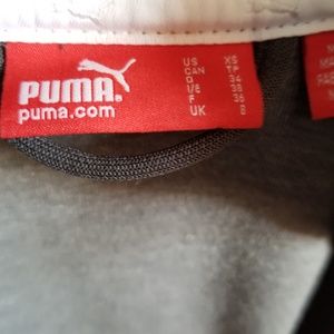 Puma | Sweaters | Puma Logo Zip Up Sweater | Poshmark